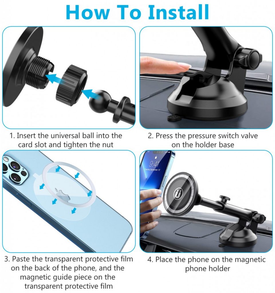 11B – Car Suction Cell phone Mounts – CÔNG TY LẠC HÀO